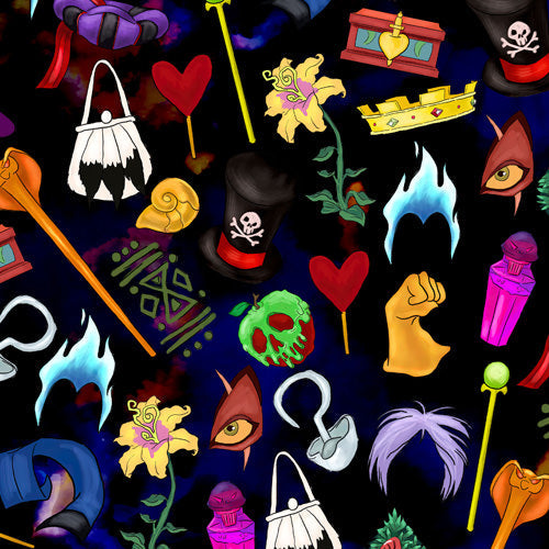 Villainous Icons Collage – Rainbow Rules
